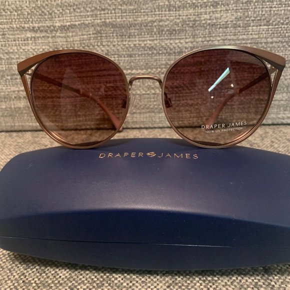 Draper James | Accessories | Nib Draper James Rose Gold Tone Round ...